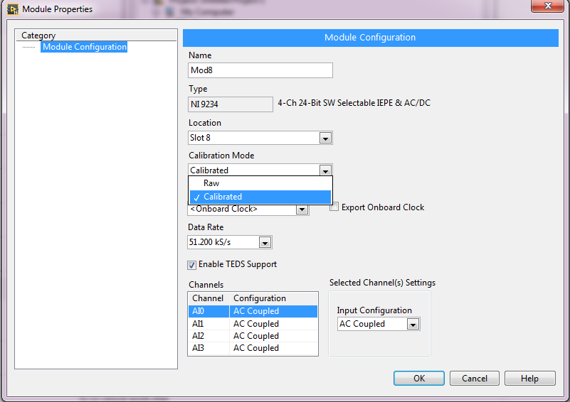Switching Between Calibrated Fixed-Point and Raw Integer Modes for FPGA I/O Node - NI