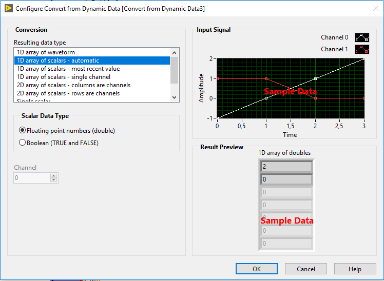 How To Make An X Y Graph From A Dynamic Data On Labview National Instruments 