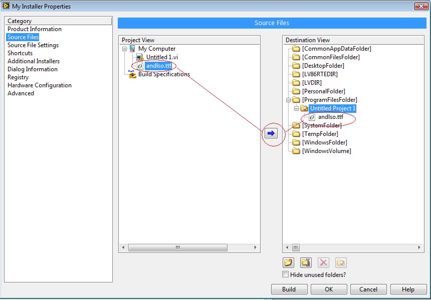 Include Specific Fonts In A Labview Installer Ni 
