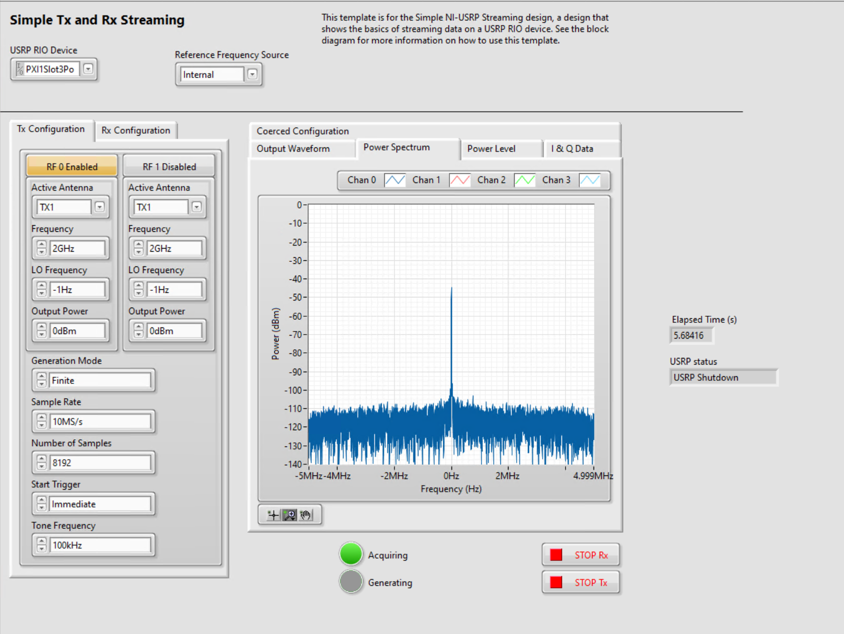 Generate Ni Usrp Signal In Period Manner Ni 