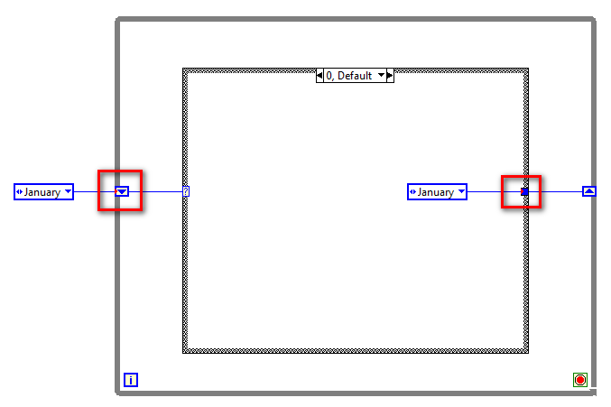 Case Structure Selector Label Only Displays Numeric Values With Enumerated Control Ni