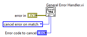 How Do I Ignore a Specific Error in LabVIEW? - NI