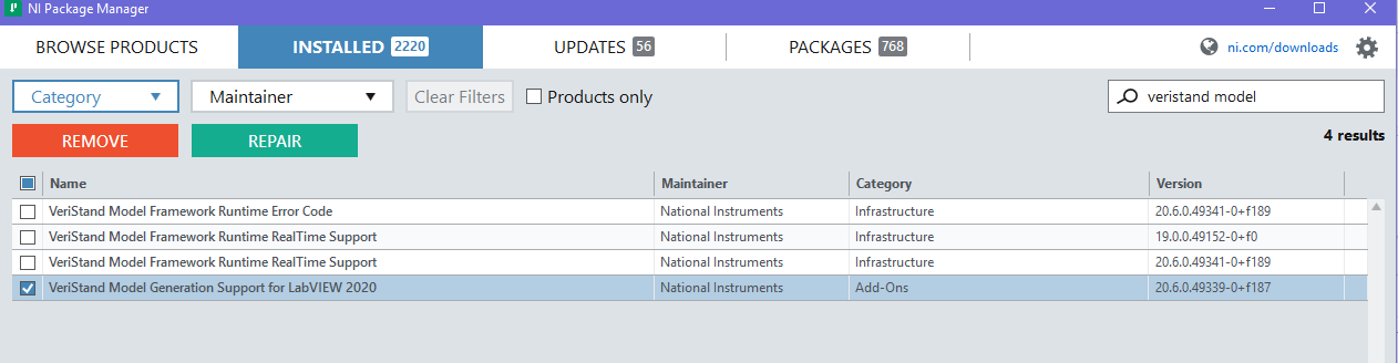 Veristand Add On Is Not Visible In Labview Ni 