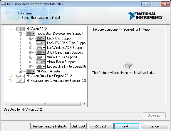 Text-Based Language Examples for NI Vision Software and Driver - NI