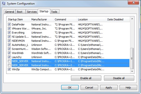 How Do I Disable Ni Error Reporting Nier Ni