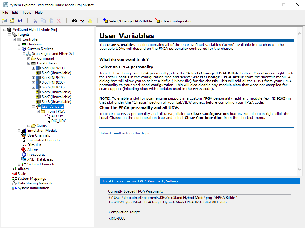 Using Fpga And Real Time Scan Resources In The Veristand Scan Engine